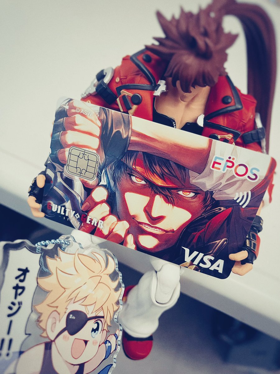 ソル=バッドガイ 「おい、タッチ決済ていけるか? 」|逢坂たま / C102土曜西あ55bのイラスト