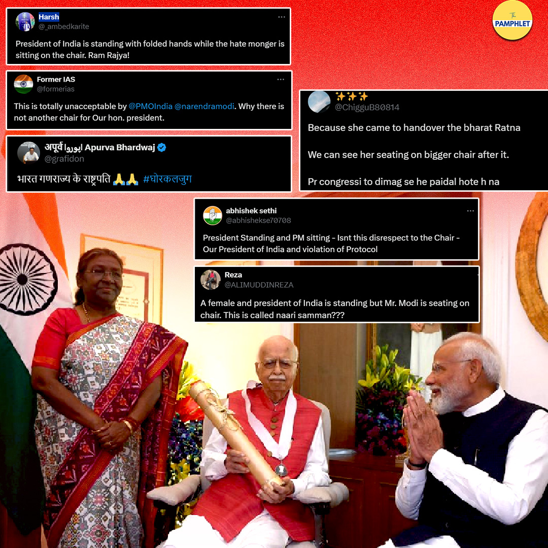 Narendra Modi Standing Pose