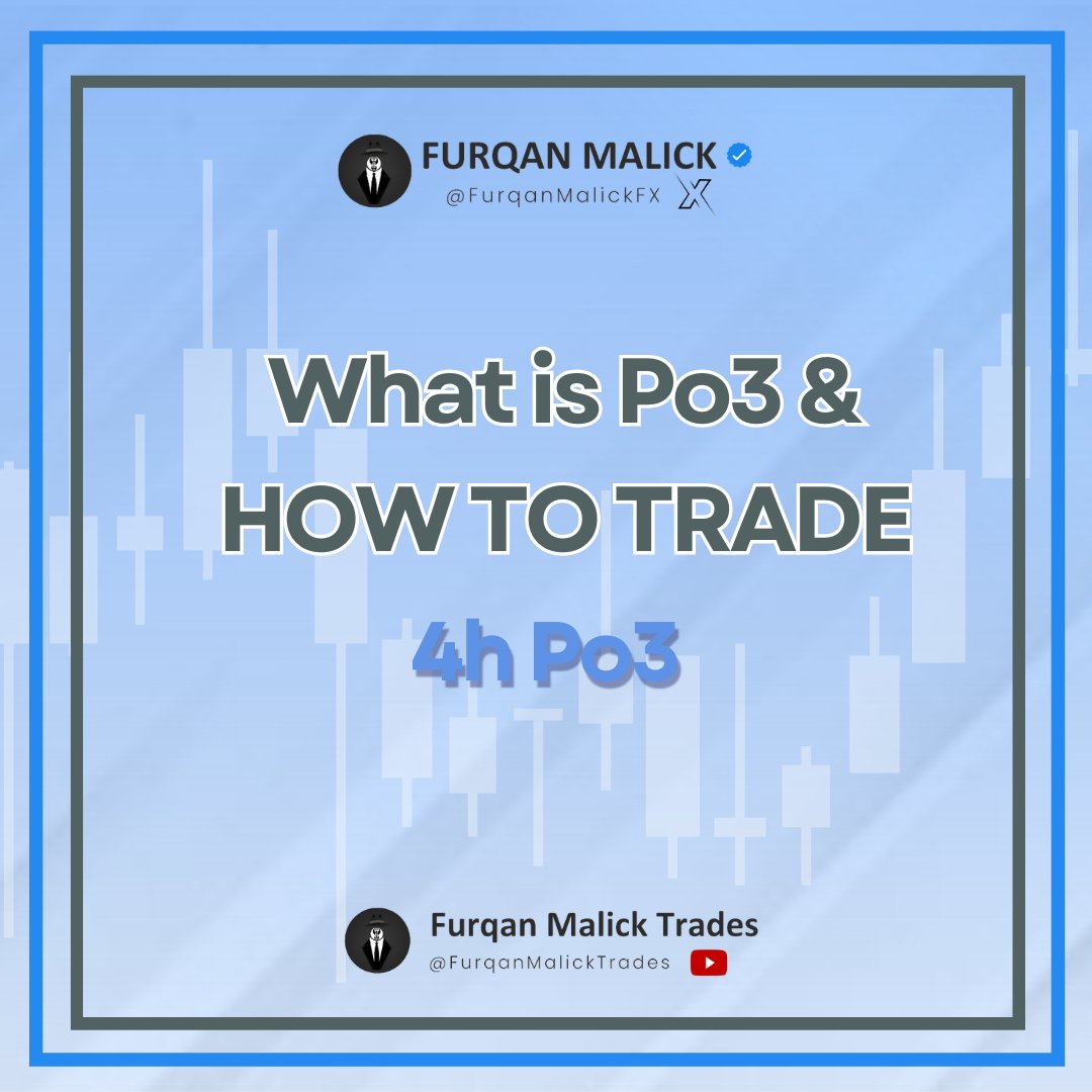 What is Po3 & How to Trade 4h Po3. Credit: @I_Am_The_ICT ~ An ...