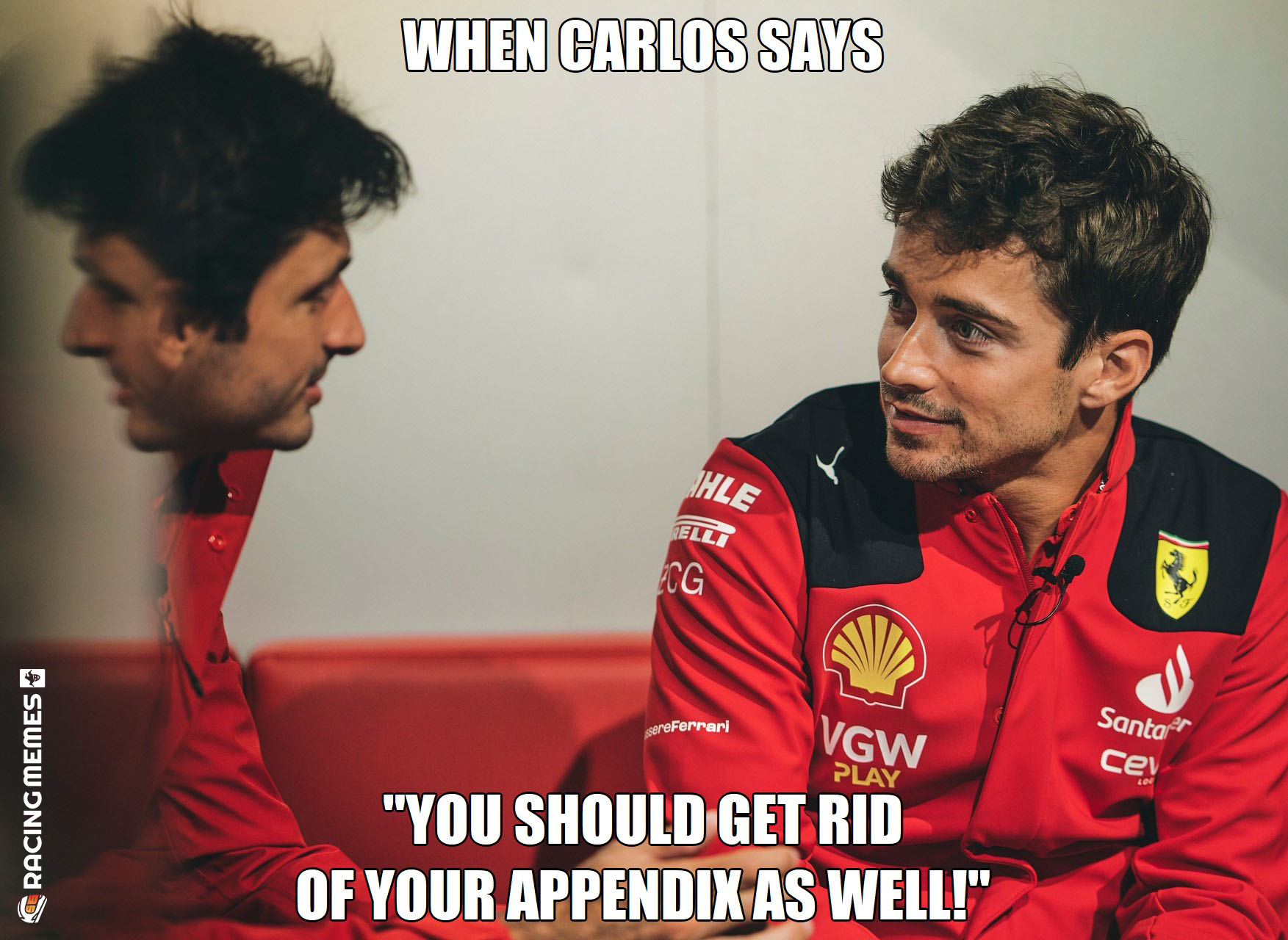 Memes De Sainz Carlos Sainz Competes With Lando Norris For The Title
