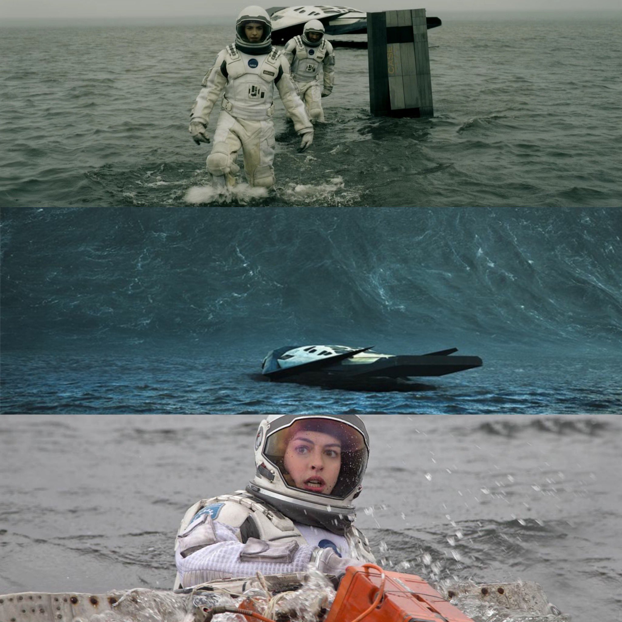 Water Planet Interstellar In Interstellar, On The Water Planet, The