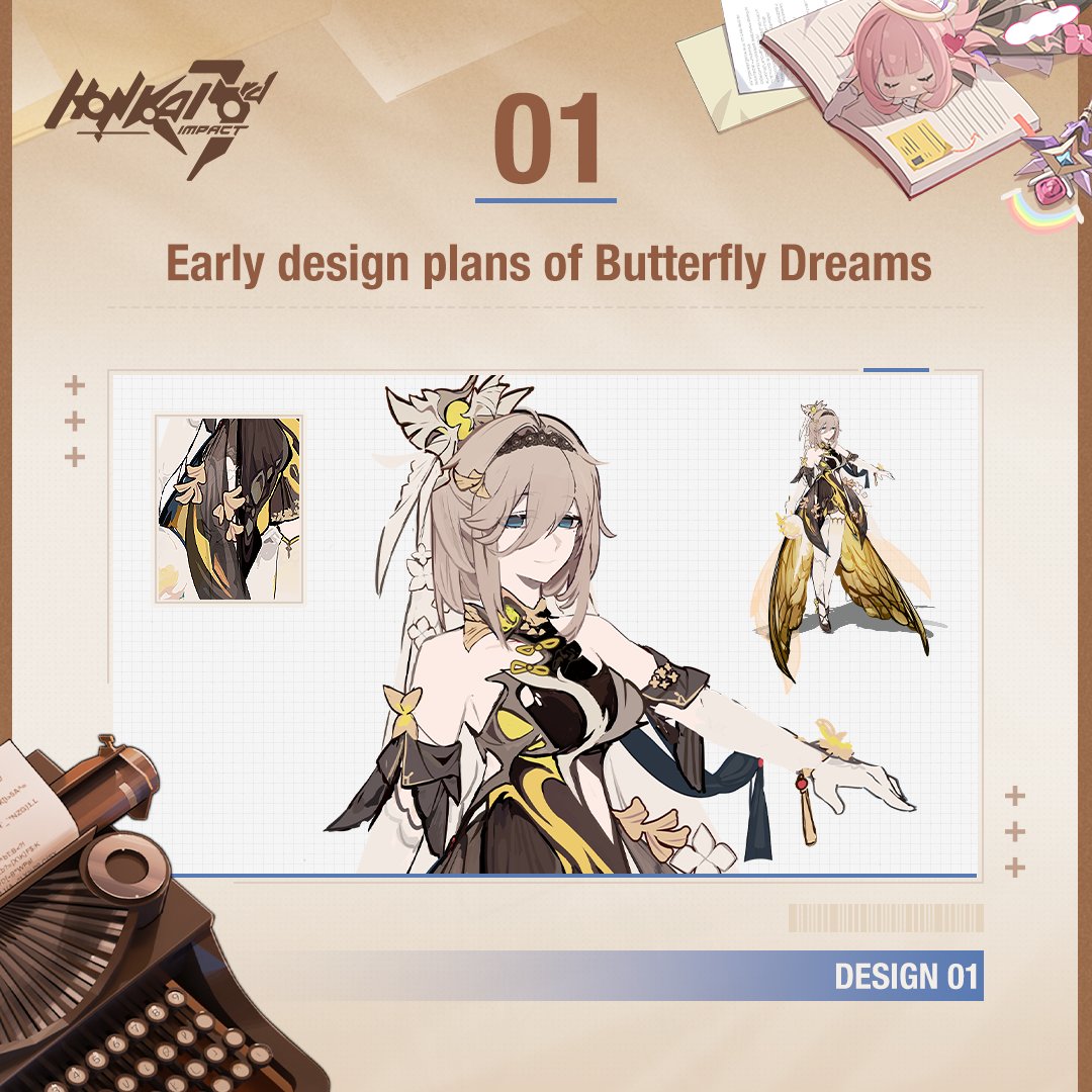 「Typewriter Art Archives | Deepspace Anchor: First Light Desi」Honkai ...