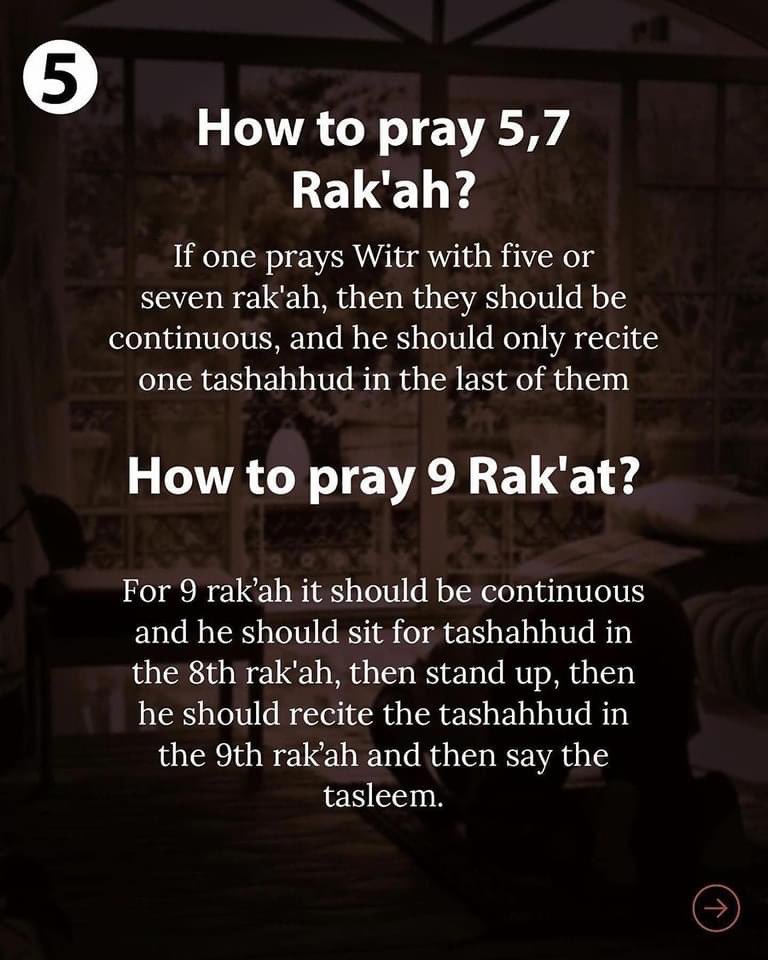 HOW TO PRAY WITR? - Thread from QURAN AND HADITH @Quran_and_Hadis - Rattibha