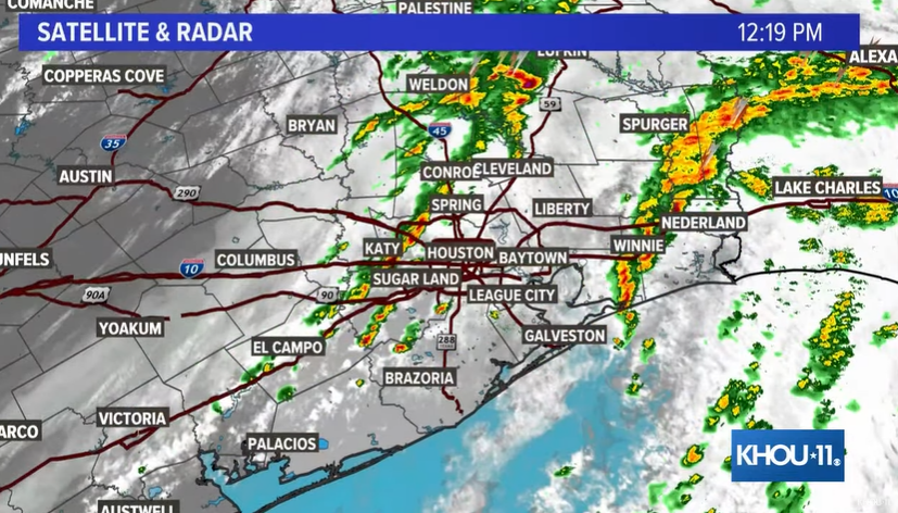 Houston Weather Radar Watch Live Streaming Radar As Storms Move