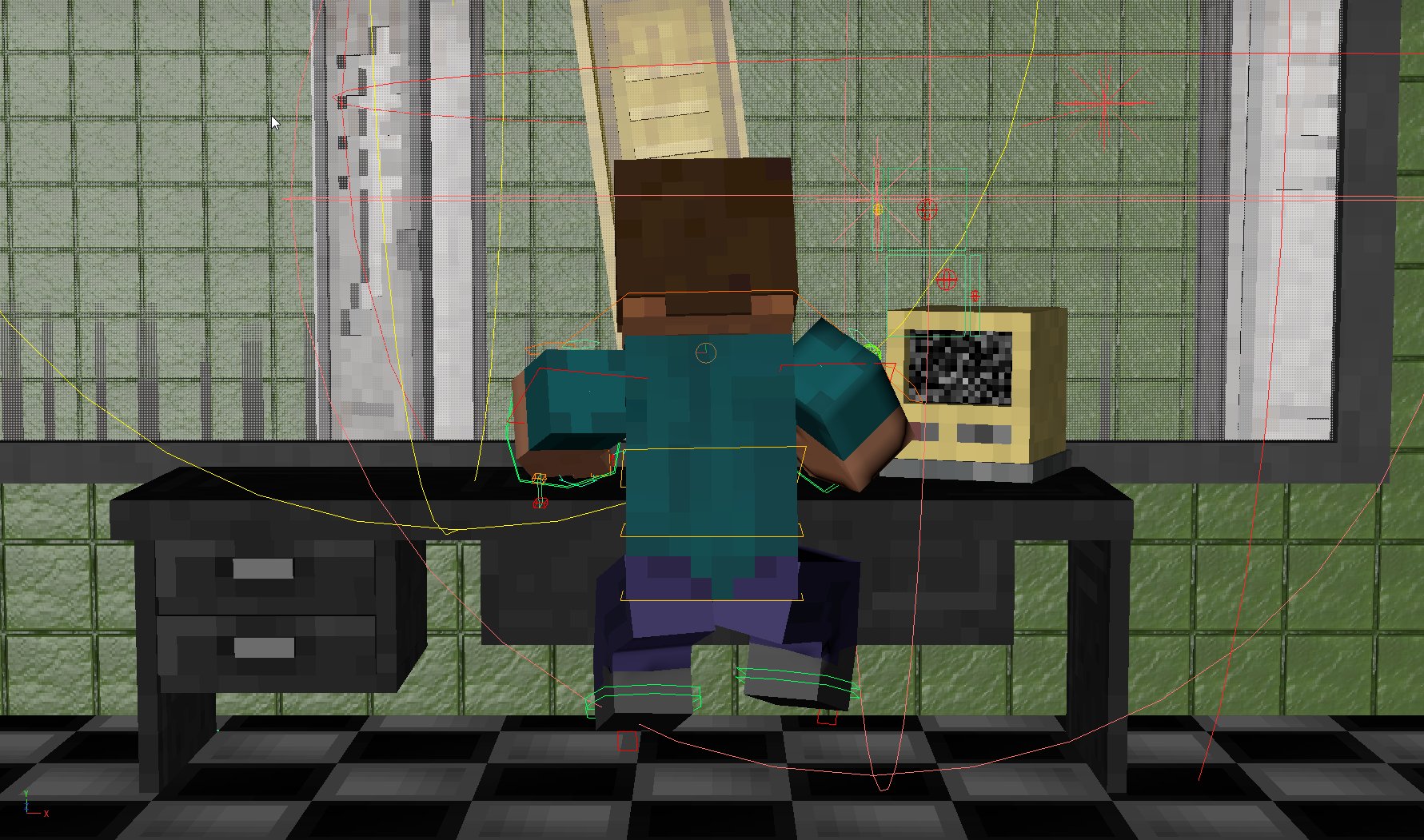 Minecraft Fnaf 3 Office