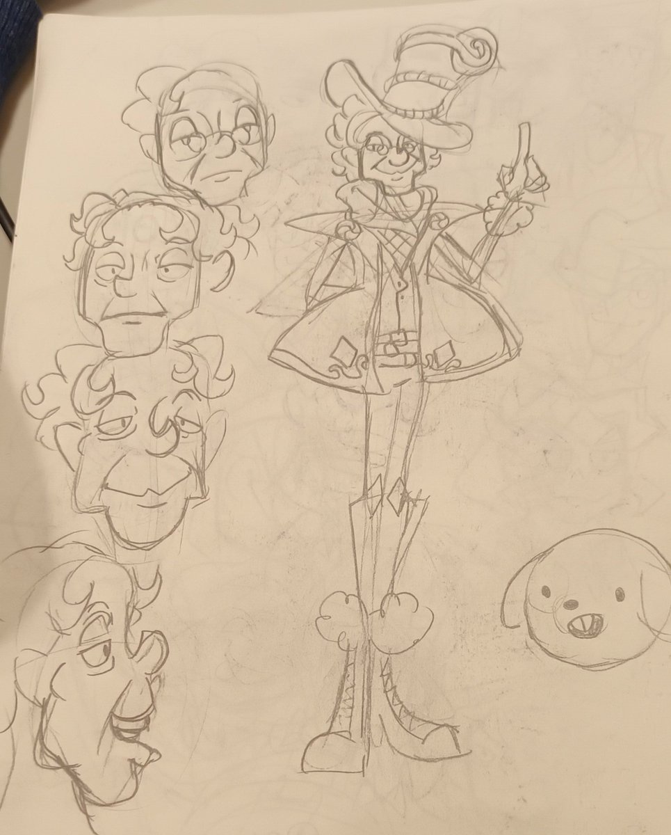 「Some character design practice sketches. 」Moski - Wishlist Townseek on Steam!の漫画