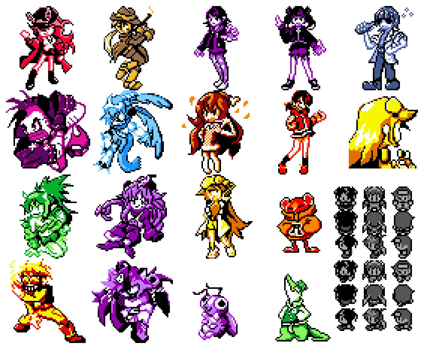 8 Bit Pokemon Trainer Sprite