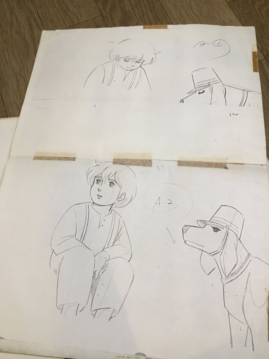「分かりやすく大橋学のサインが書いてあったもの。キャラクター表「家なき子」 」大橋学公式サイト Mao Cloudの漫画