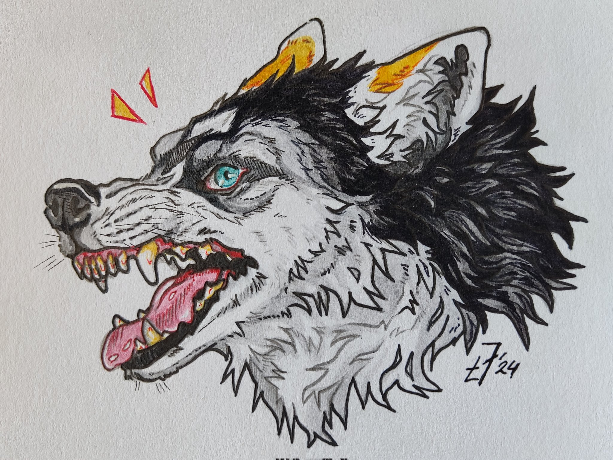 Werewolf Fangs Drawing 480+ Werewolf Fangs Stock Illustrations,