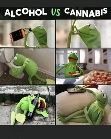 Kermit The Frog Smoking Weed Meme