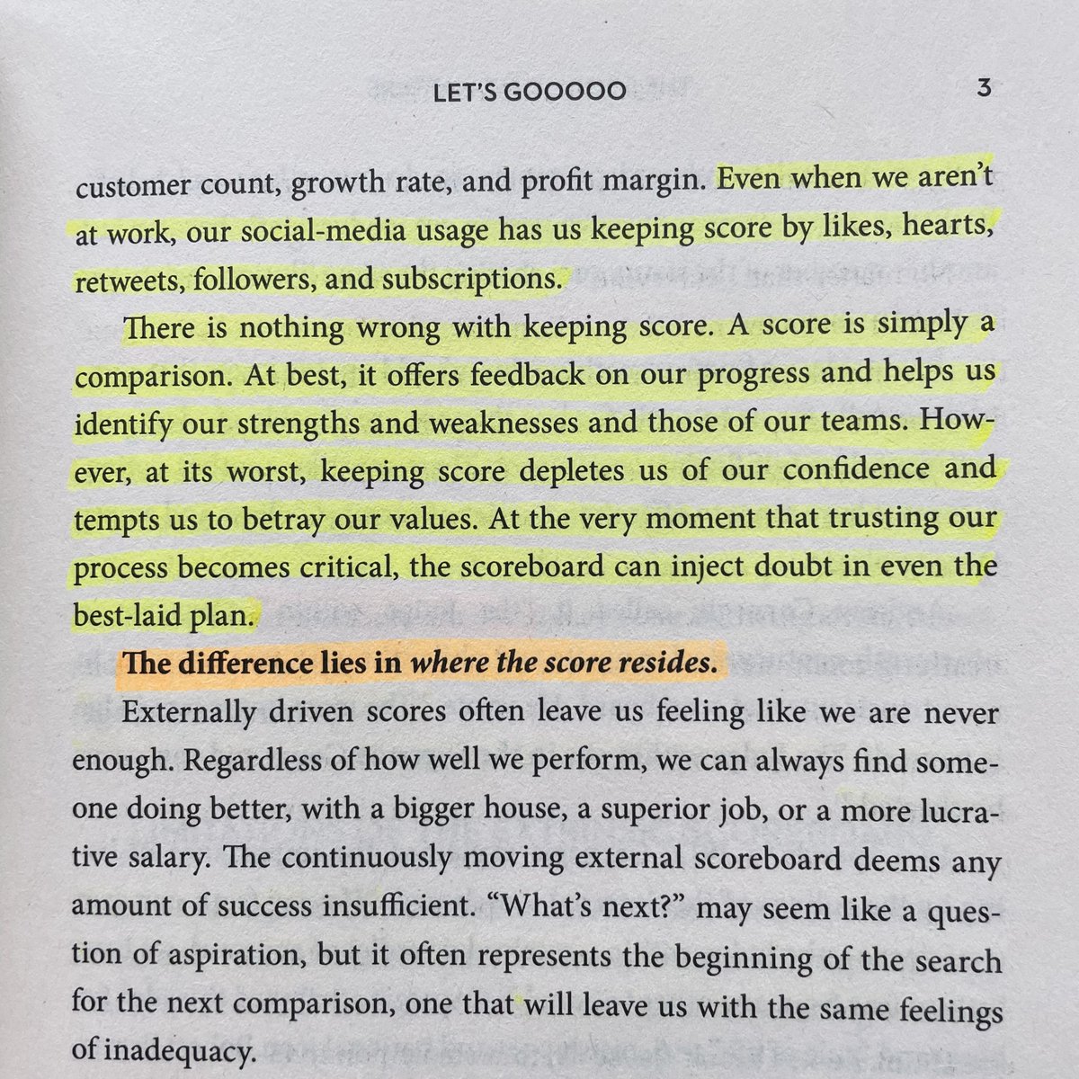 “The Score That Matters by Ryan Hawk and Brook Cupps” An engrossing read with so many great ...