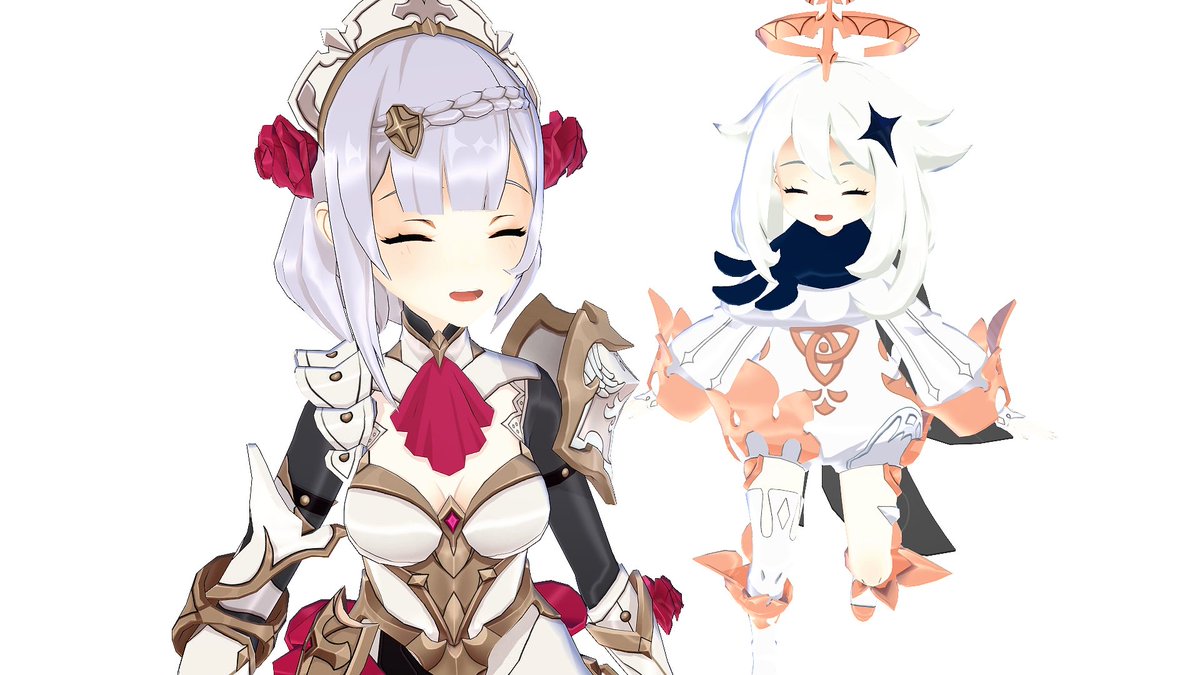 #原神 #GenshinImpact #ノエル #Noelle かわいいなぁ！