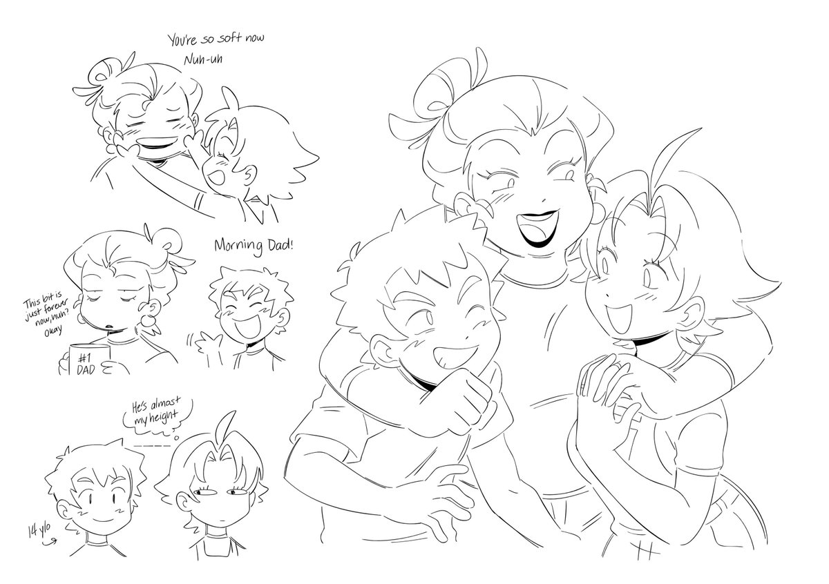 「future hanamusa doodles! (wanna finish that big sketch tho) 」Kiana Mai ...