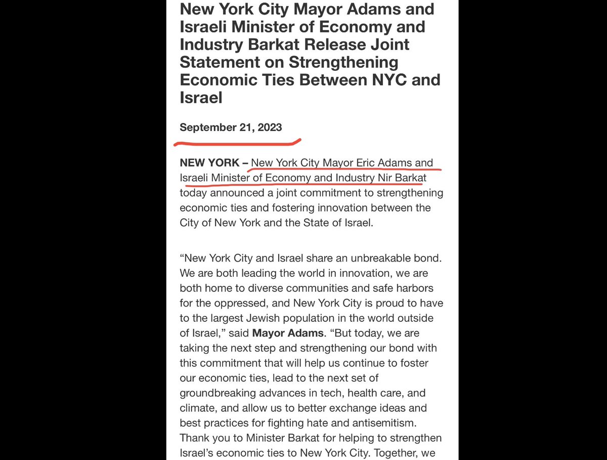 I’ll just point out that Eric Adams gifting Sean “Diddy -ed Your Kids ...