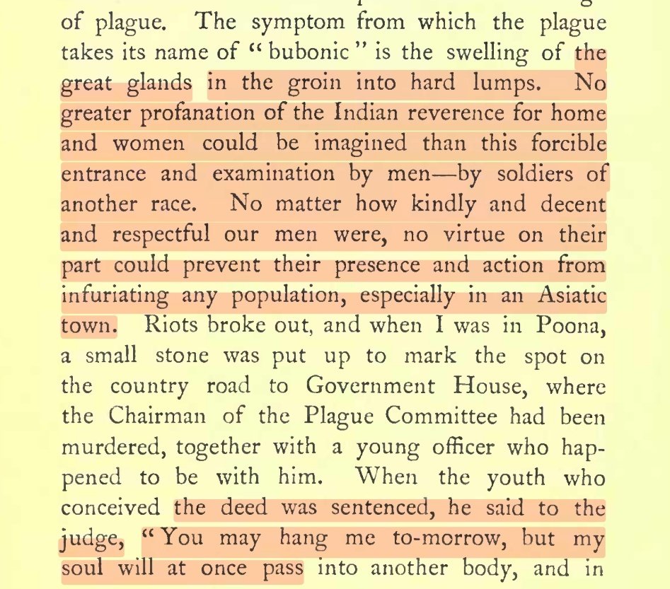 During 1897 Bubonic Plague in Poona, the British government implemented ...