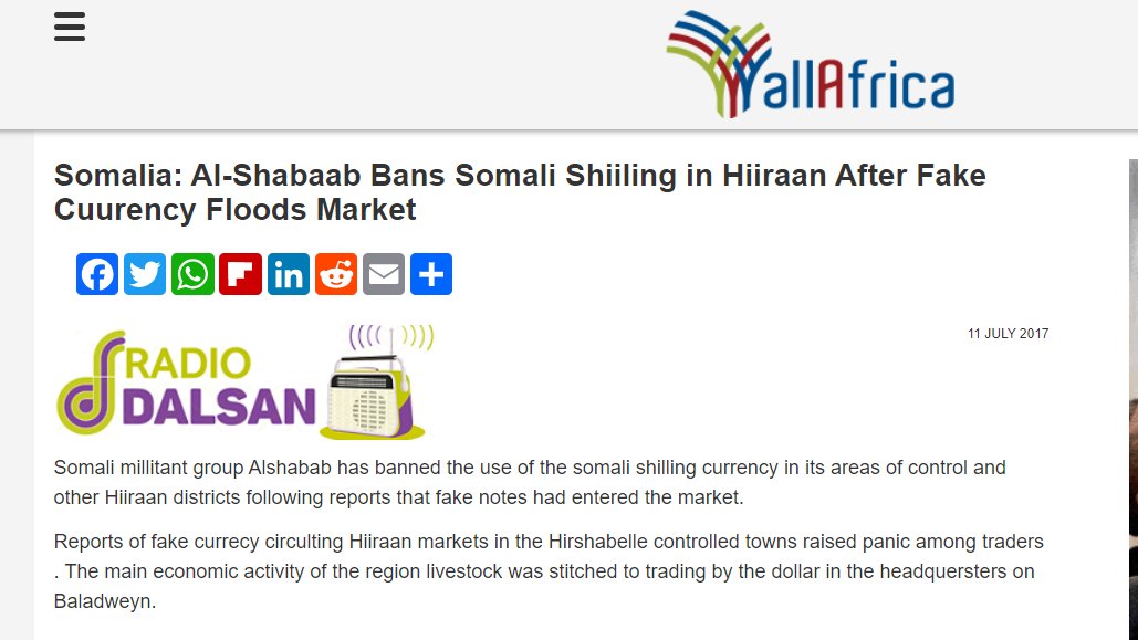1/6 #Thread Uncovering the Djibouti Deep State's Tentacles in Somalia: Al-Shabaab, Money ...