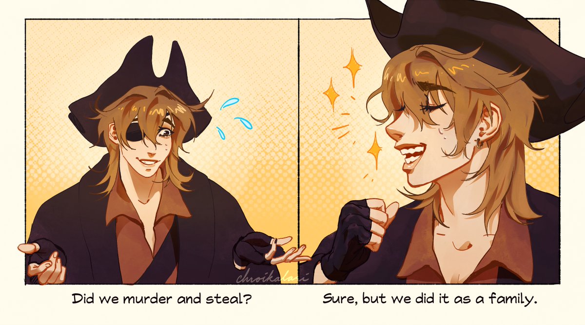 「Pirate Family 」Kalari 🐓の漫画