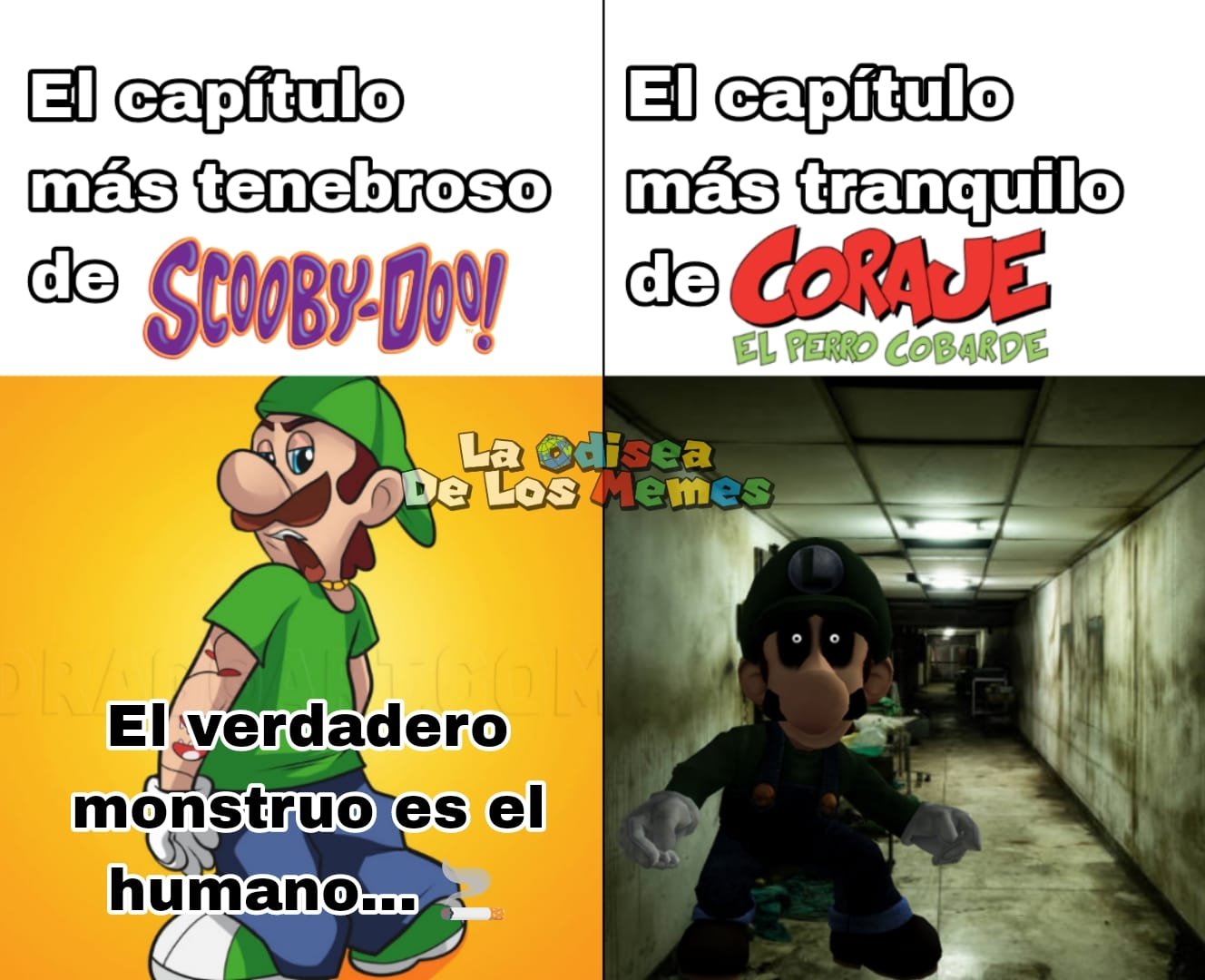 Memes De Coraje El Perro Cobarde Cuánto Cabrón! / Búsqueda De