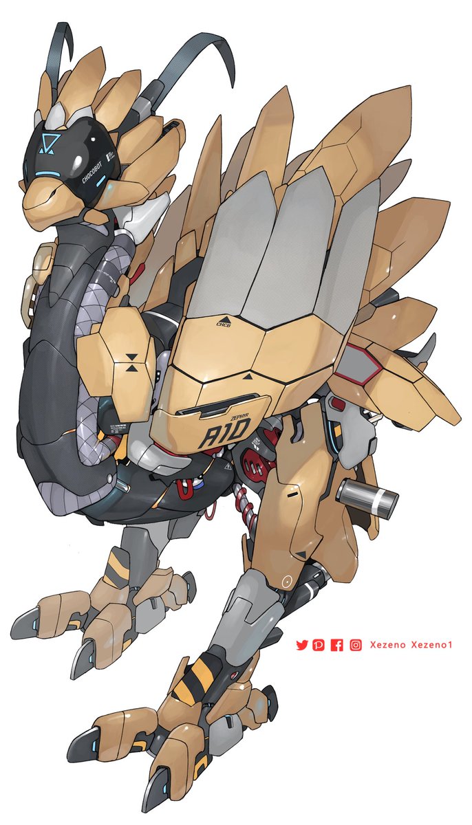 「CHOCOBOT 」|Marcus Hiiのイラスト