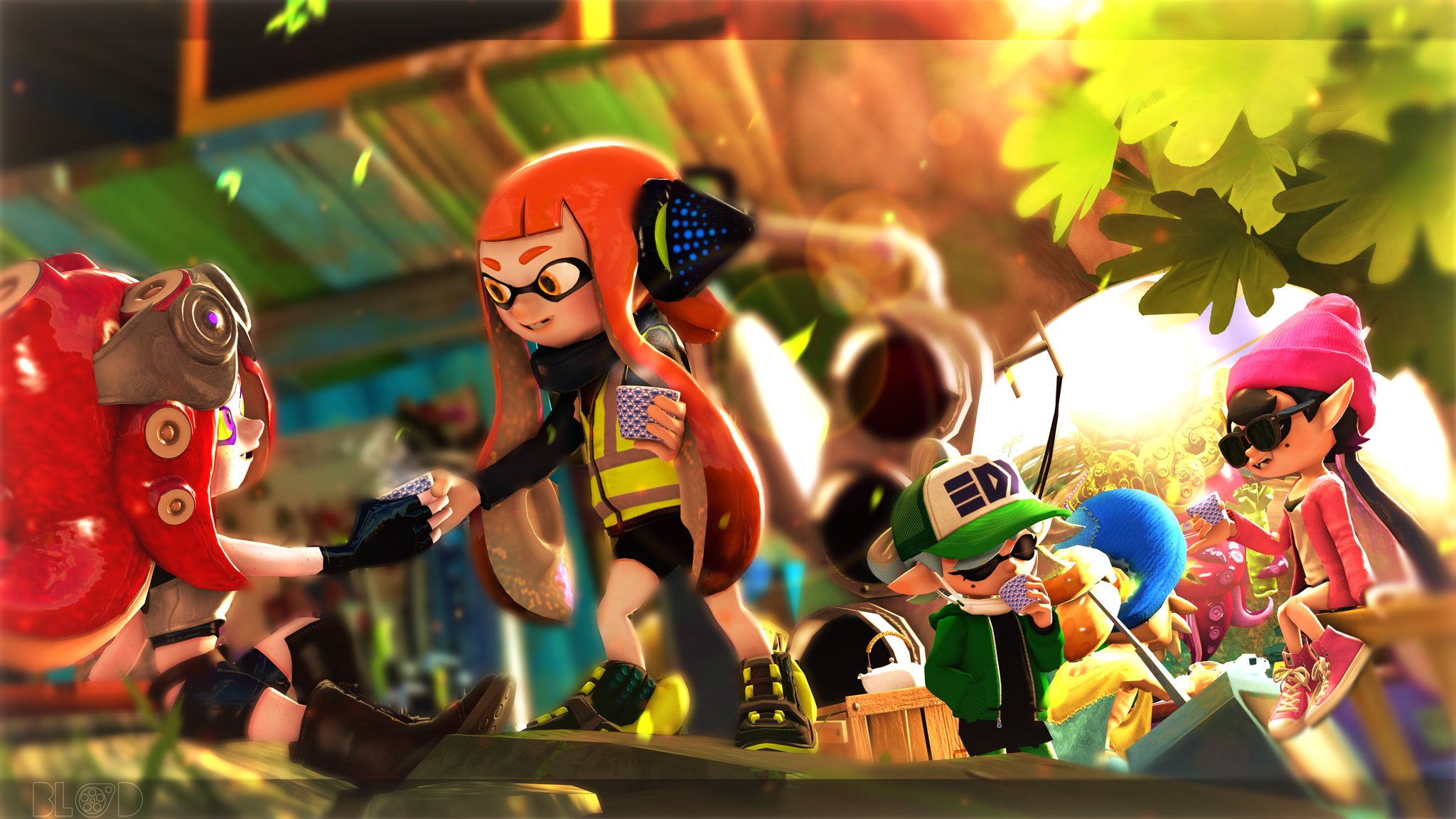 Sfm Splatoon Inklings Wallpaper Alfonso The Inkling | TSTA: