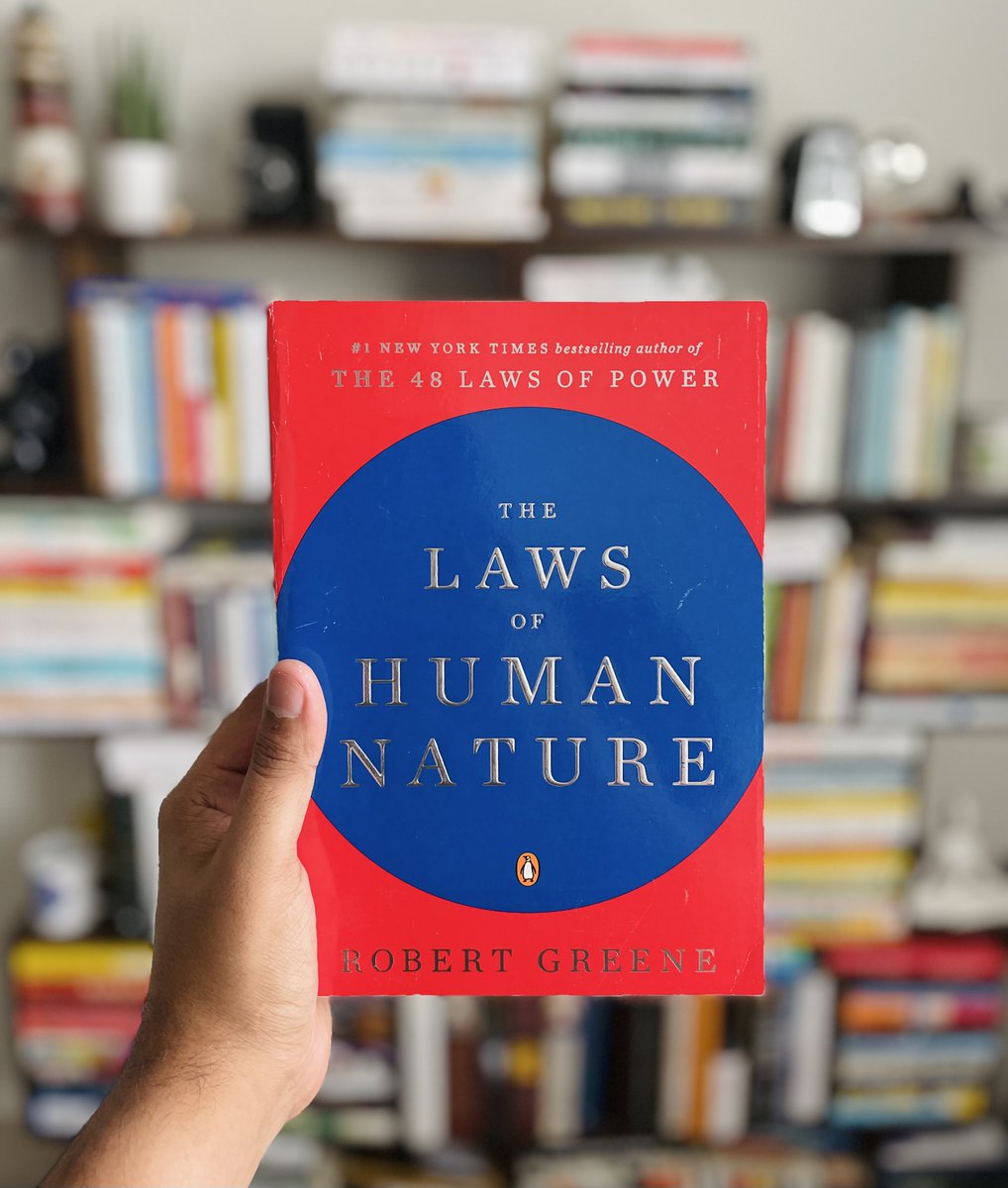10 Must-Read Books To Understand Human Behavior 🧵 1) The Laws of Human ...