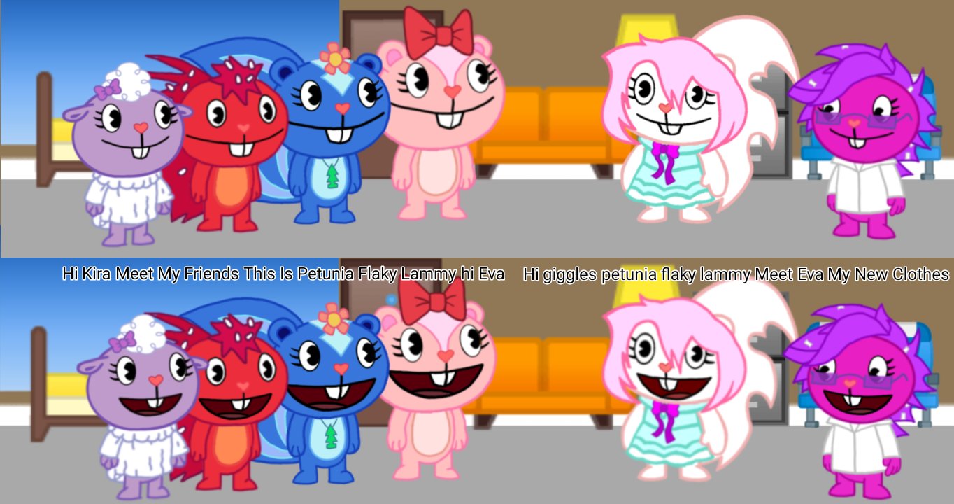 Petunia And Giggles Frosted Flaky Flakes | Happy Tree Friends Amino