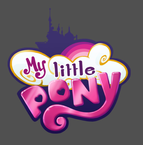 Mlp Movie Logo With My Little Pony Wall Sticker A New Generation