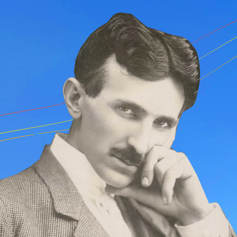 This is Nikola Tesla. Serbian genius who brought electricity to the ...