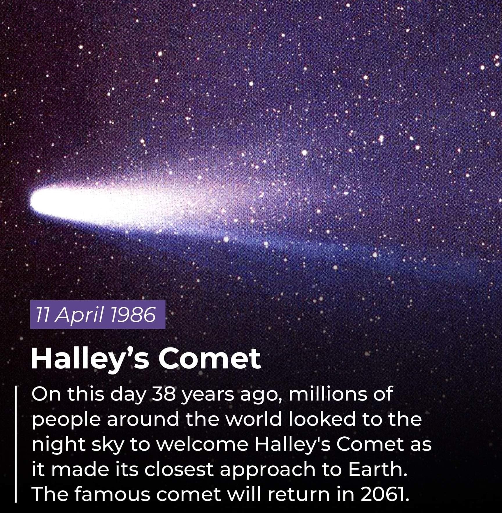 Halleys Comet 2061