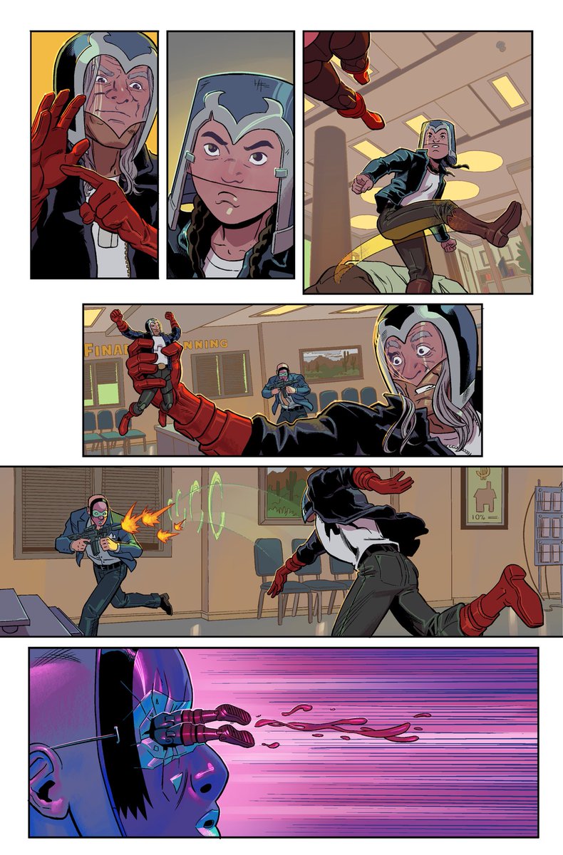 I think this my first time posting a process video on here」Paris Alleyneの漫画