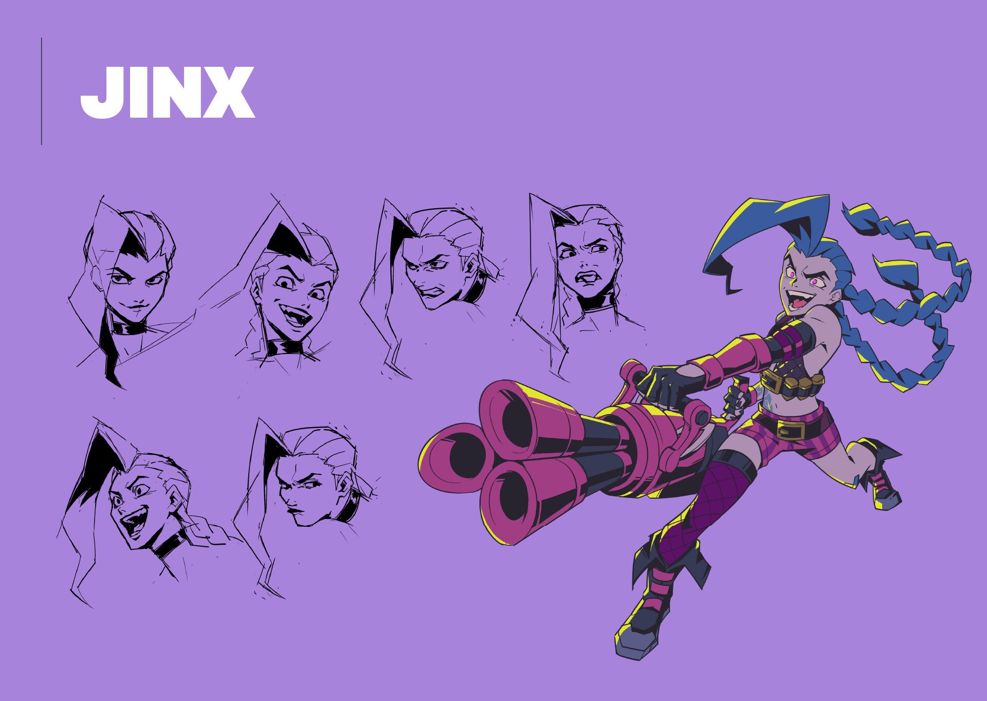 Jinx League Of Legends Concept Art Pyroowdaily On X: "Full Concept!