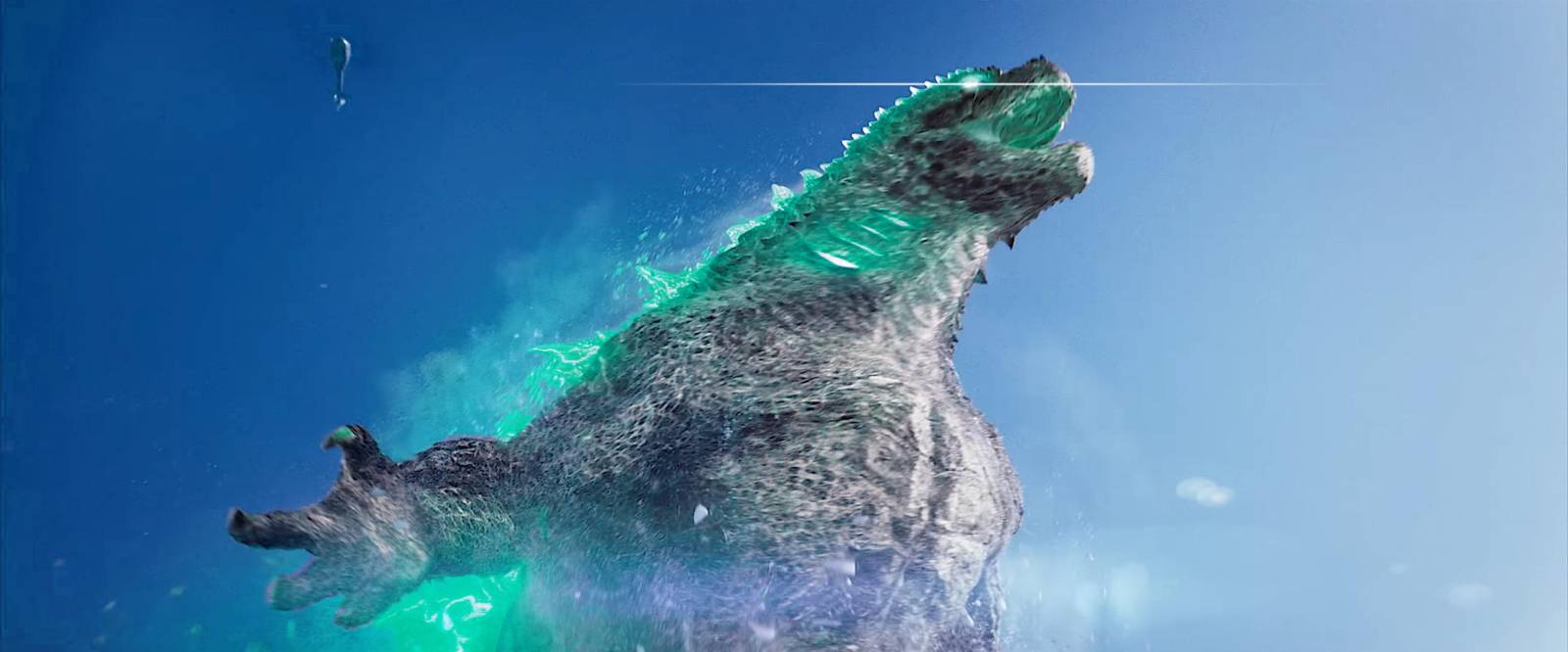 Blue And Green Godzilla