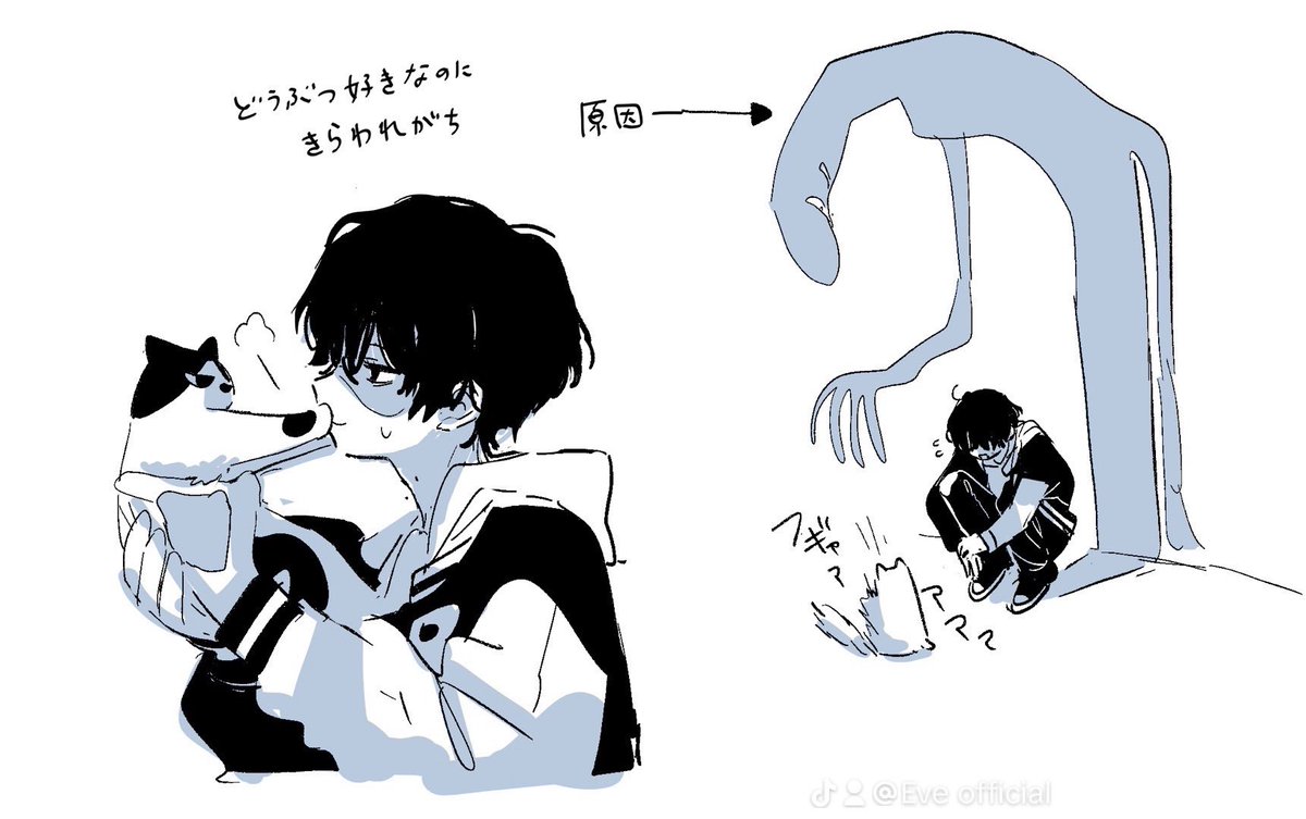 本日発売 月刊コミックジーン3月号にて 『飛と龍子』連載開始‼︎ ひとつ屋根で暮らす飛と龍子の、 "相互監視"な共同」Eve Officialの漫画