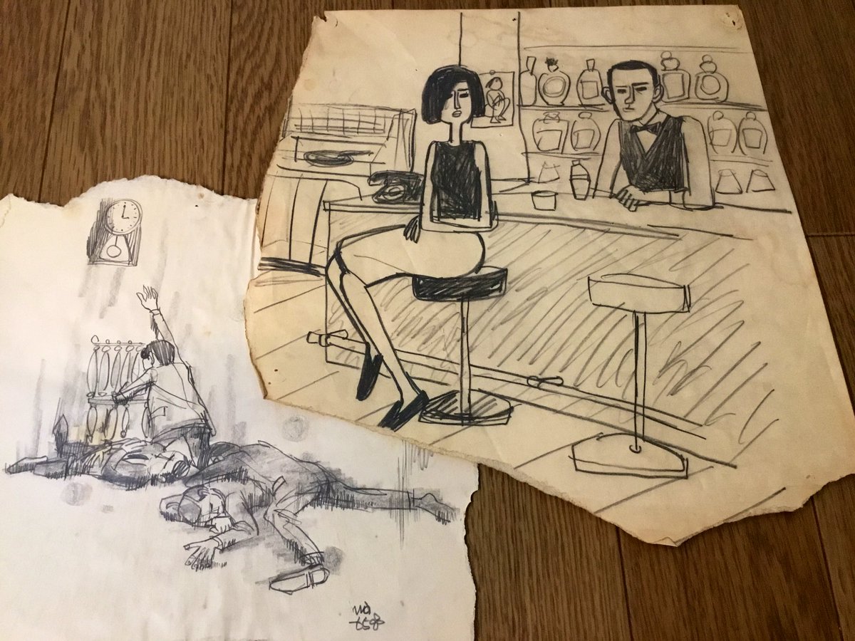 死をかけた友情」左は真崎守さんと思われます。 今回見つかった右の絵、杉野さんではないようなので大橋学のものだと思われま」大橋学公式サイト Mao Cloudの漫画