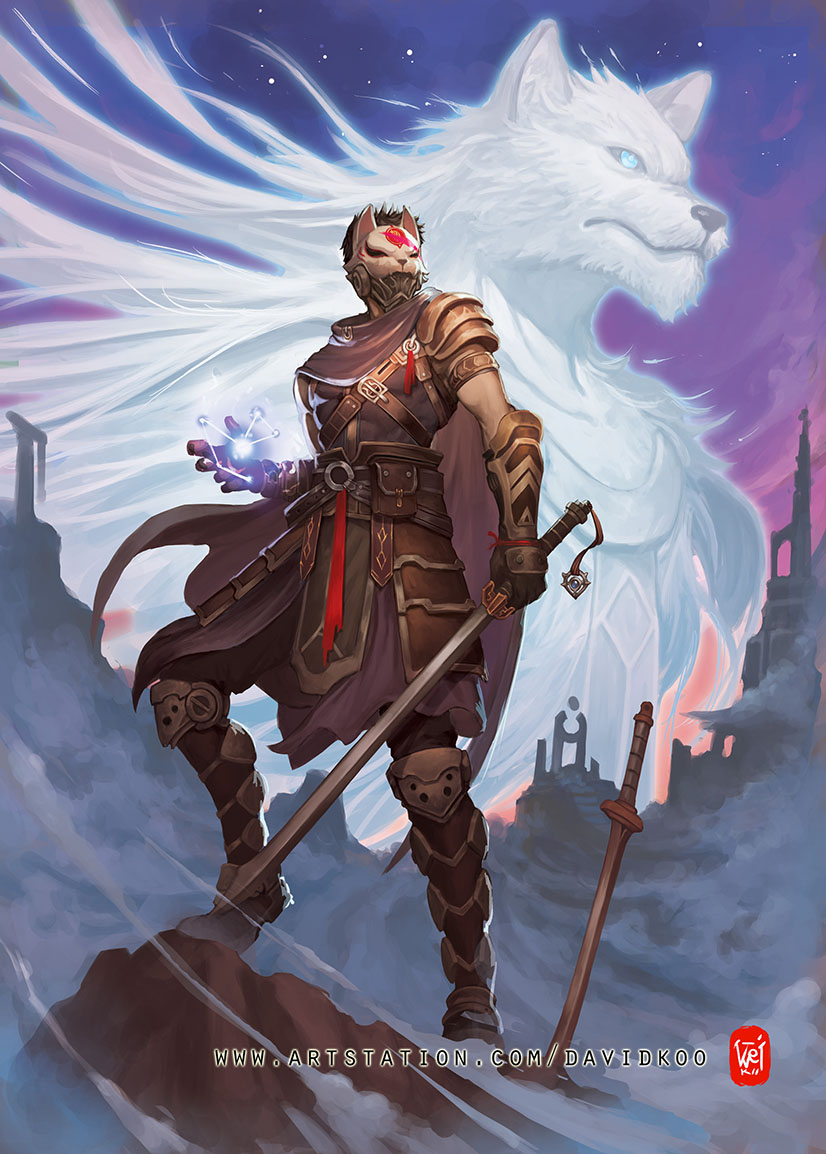 Wolf Anthro Warrior Wolf Warrior Image Digital Download HD Image