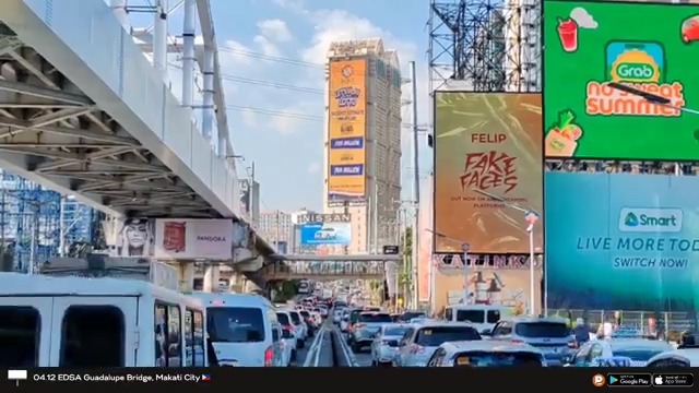 Edsa Guadalupe Fusion 10 Billboard At EDSA Guadalupe (Southbound)