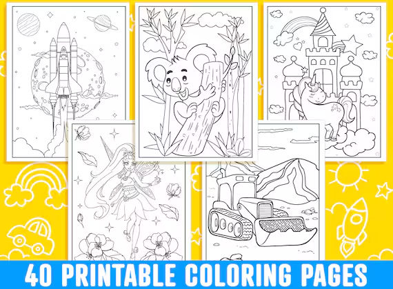 Anyone can create a children's colouring book that earns $4,000/month ...