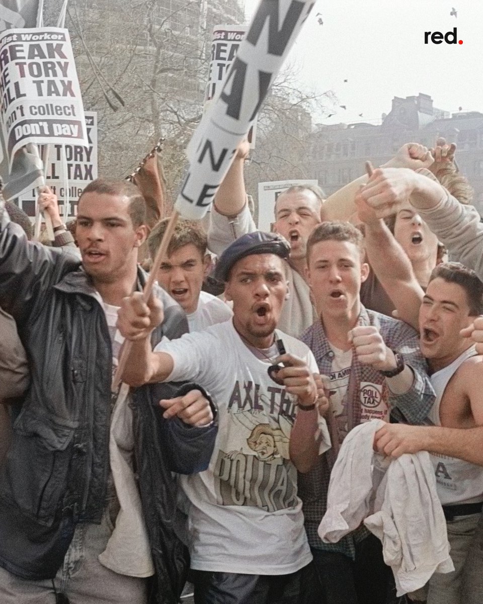 34 years ago today, riots broke out across the UK against Prime ...