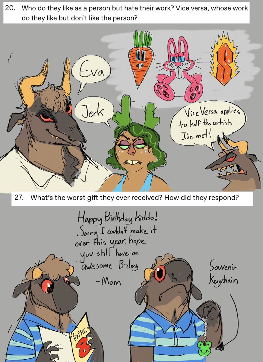 「The Oankali from Lilith's Brood 」Dimetrodoneの漫画