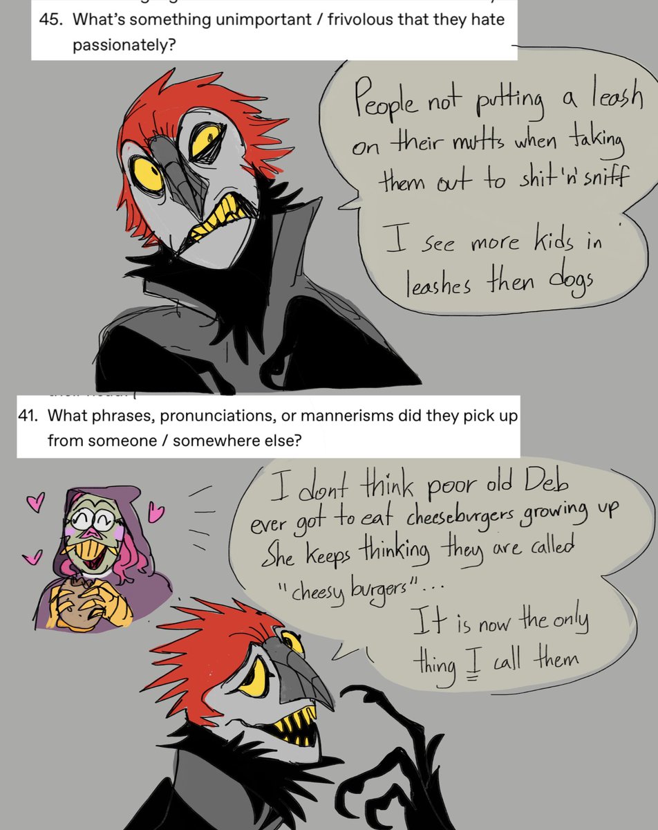 「The Oankali from Lilith's Brood 」Dimetrodoneの漫画