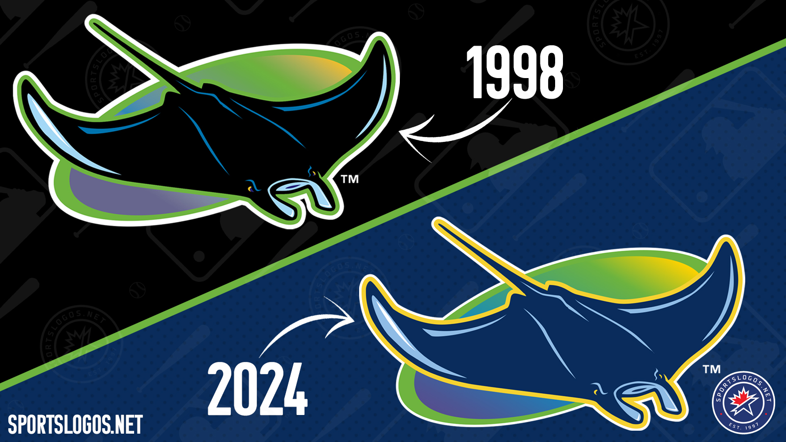 Tampa Rays Logo Tampa Bay Rays Logo, Emblem, Silk Texture, American