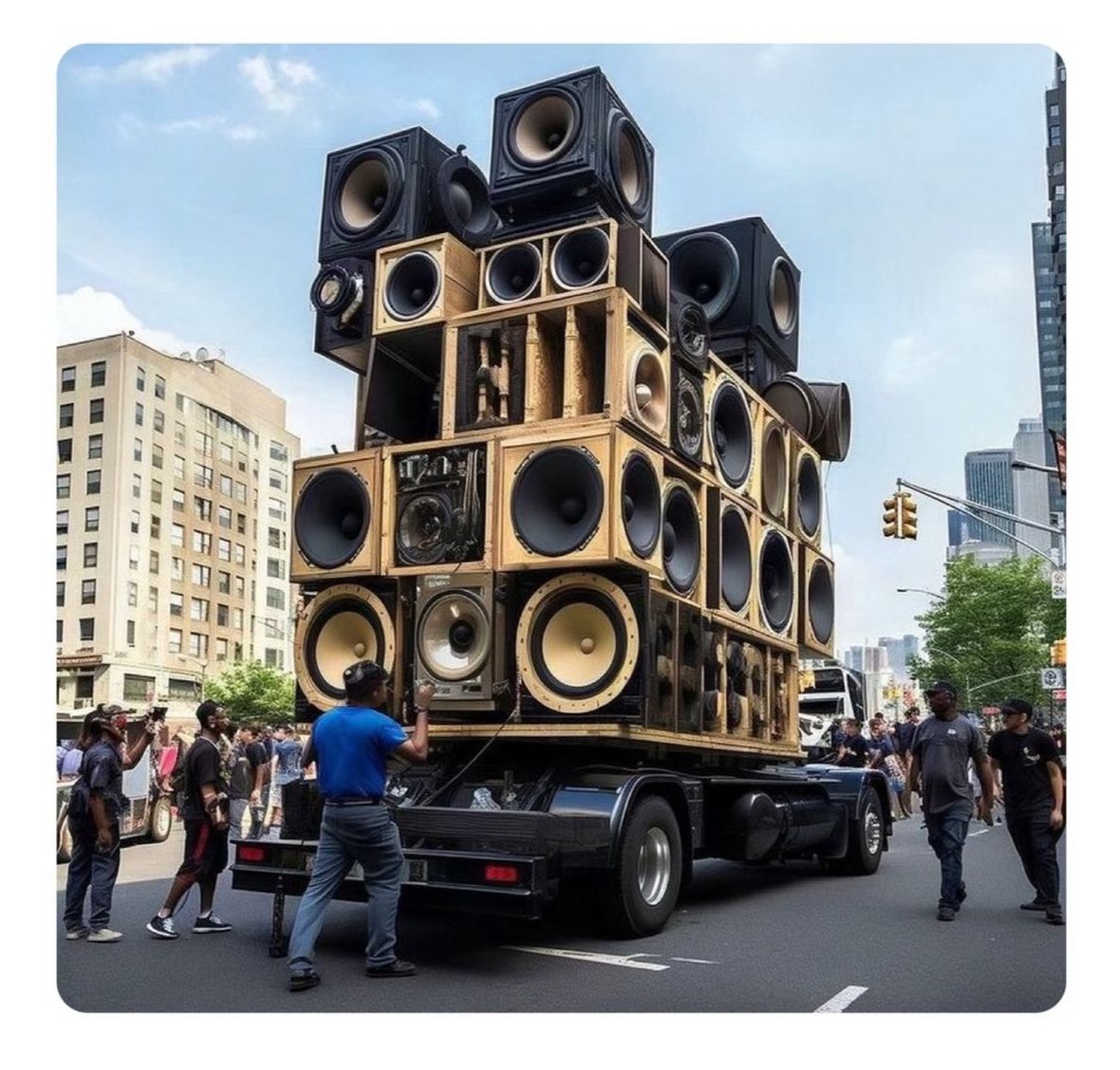 Speakers Jamaica Sound System Truck 🔥🔥🔥🔥🔥🔥🔥🔥