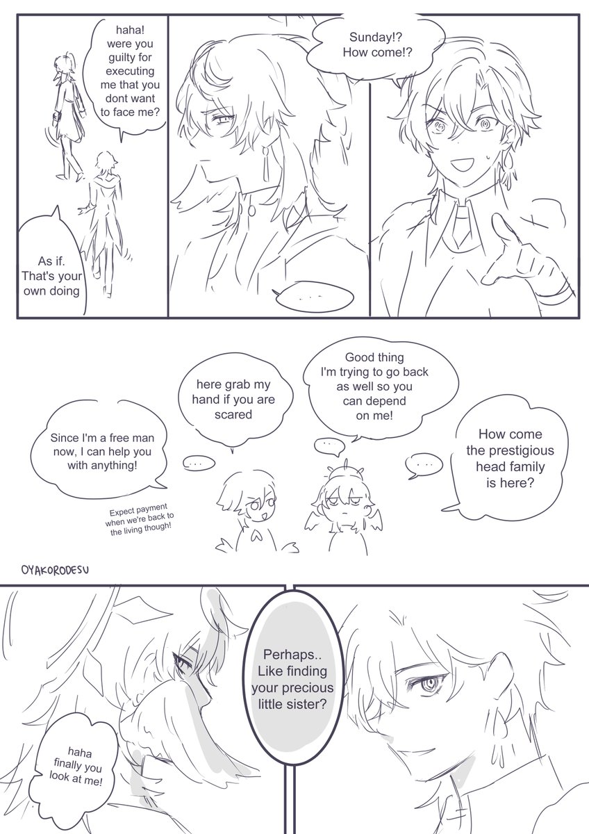 「hsr 2.1 spoiler ish? I'm having heavy delulu tho that they 」Yamˊᵕˋの漫画