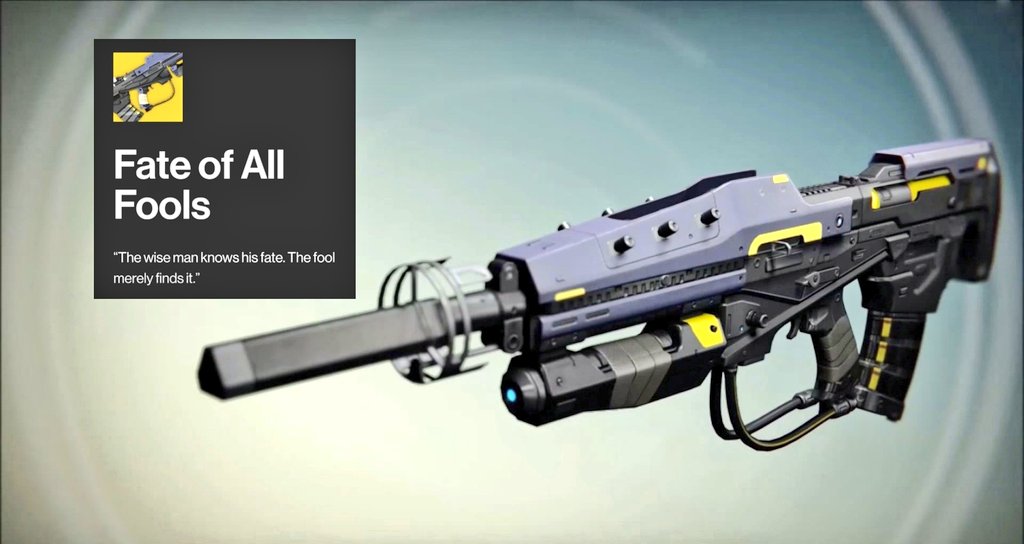 Fate Of All Fools Destiny