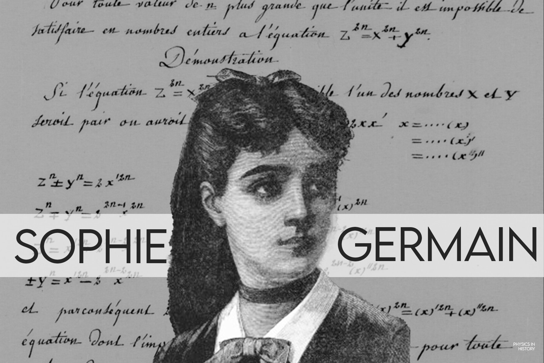 Sophie Germain Theorem Sophie Germain Vintage By Lawrence Swienciki