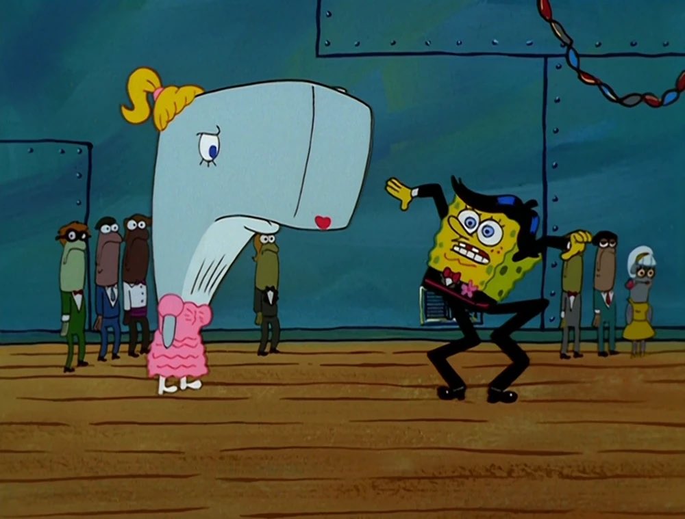 Tall Spongebob Pearl Prom