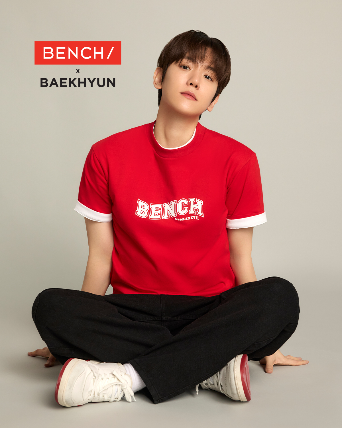 Baekhyun x BENCH, the Global Ambassador for a clothing brand in the ...