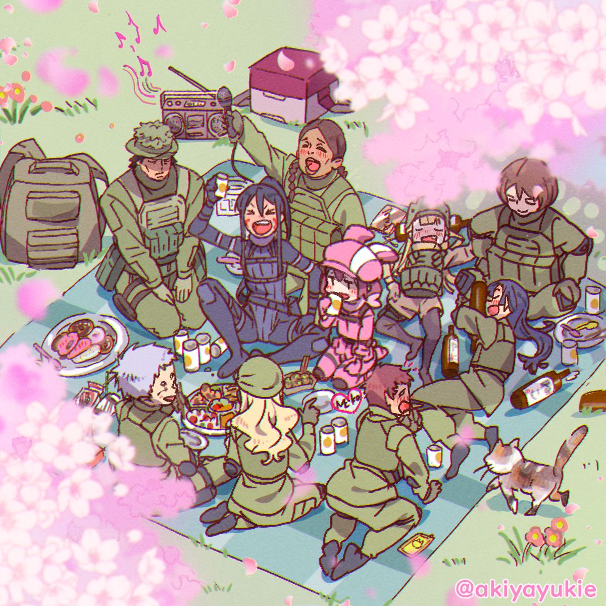 【情報】動畫《刀劍神域外傳 Gun Gale Online》賞花插圖公開！ @川原礫 作品集 哈啦板 - 巴哈姆特