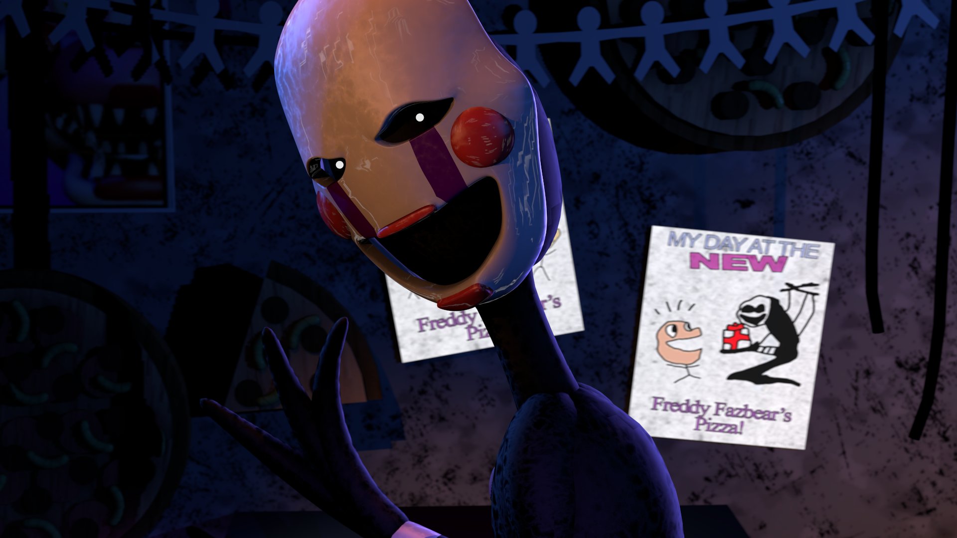 Fnaf 2 Marionette Marionette | [1980 1993] | Freddy's Fazbear's Pizza