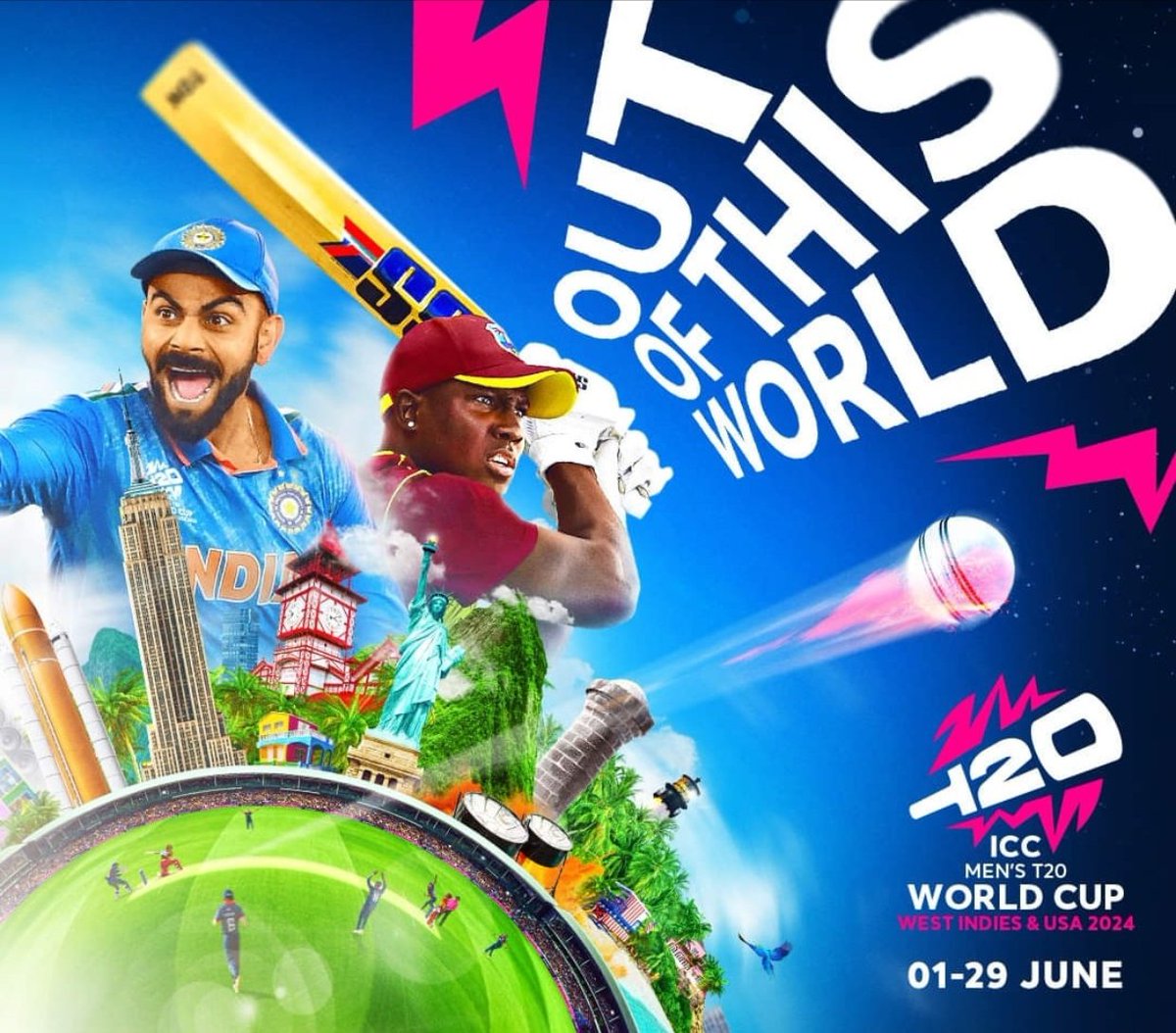 VIRAT KOHLI FEATURED IN THE ICC POSTER FOR T20 WORLD CUP. 🐐 - Thread ...